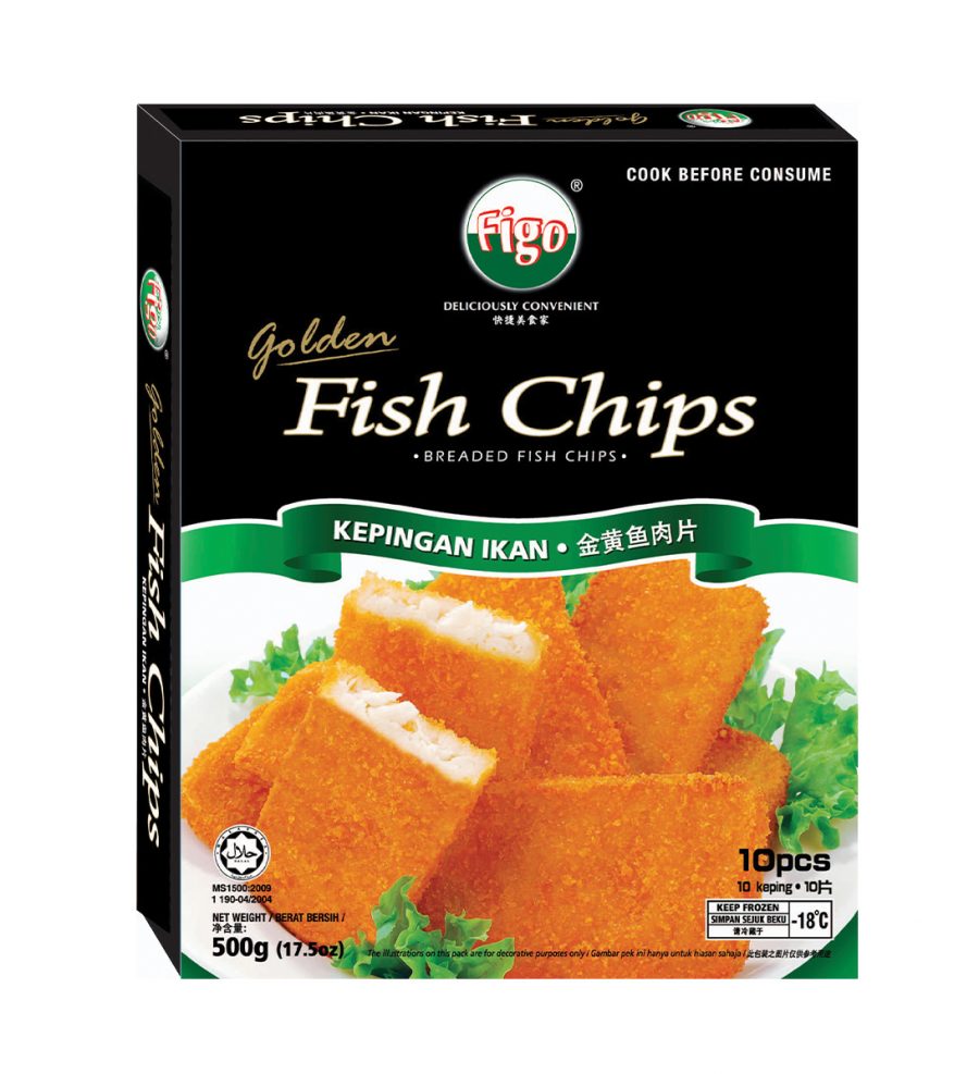 81 Figo Golden Fish Chip 10Pcs/Pack - Farm2Home Fresh and Frozen Food ...